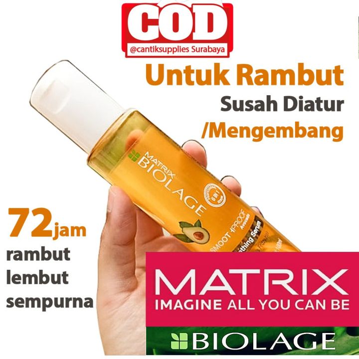 Matrix Biolage Deep Smoothing Serum 100ml / Vitamin Rambut | Lazada ...