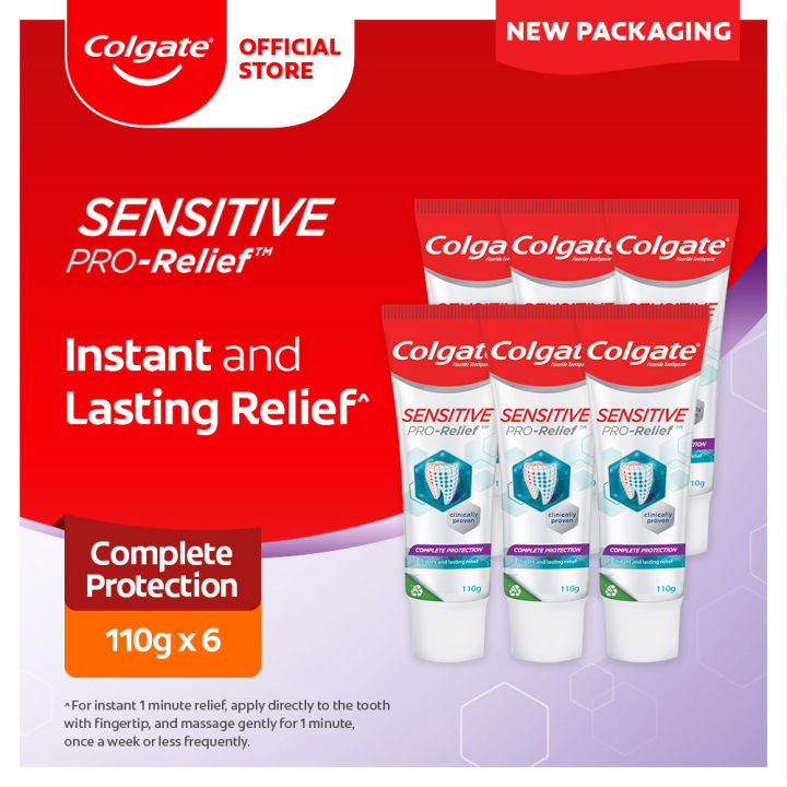 Colgate Sensitive Pro Relief Complete Protection Toothpaste 110g ...