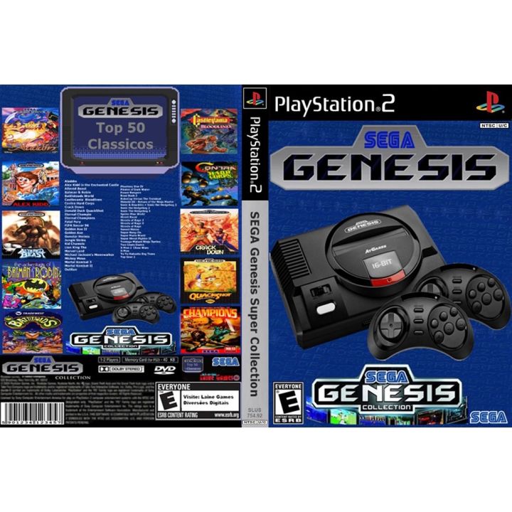 แผ่นเกมส์ PS2 SEGA Genesis Super Collection 50 คุณภาพ ส่งไว | Lazada.co.th