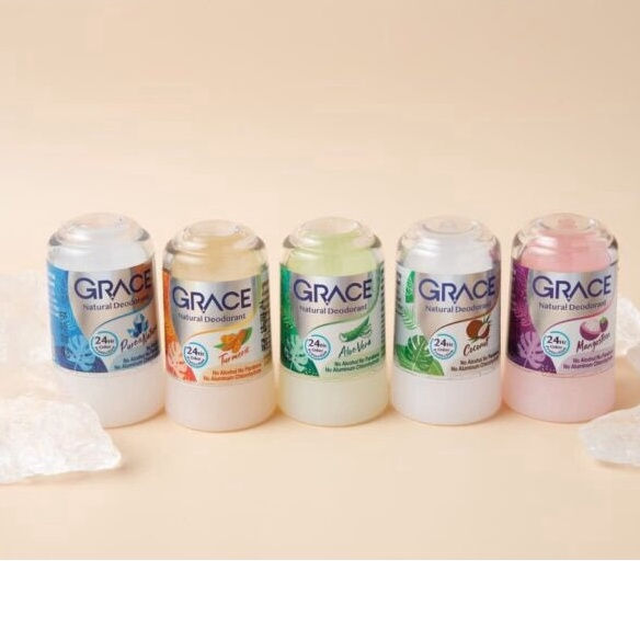 Grace Natural Deodorant 24 hour Protection | Grace Crystal Original ...