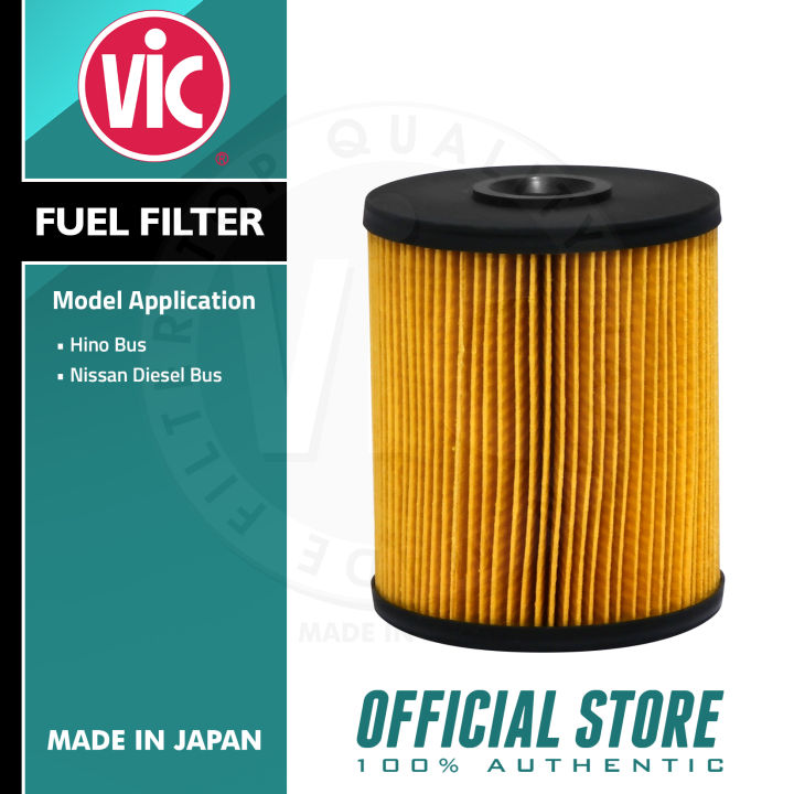 VIC Fuel Filter F-613 for Hino Bus (FE611J) | Lazada PH