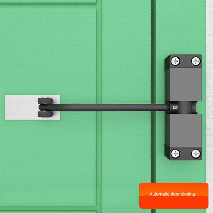 Aluminum Alloy Automatic Door Closer Adjustable Door Closer Spring ...