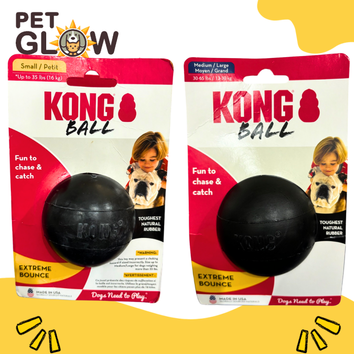 NEW PRODUCT! KONG Extreme Ball - Durable Rubber Dog Play Chew Toy for ...