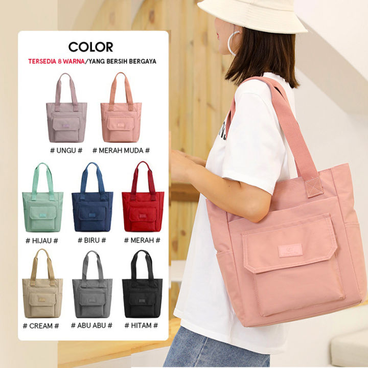Hathin muii COLORFUL FOX 0419 Anti Air Tas Selempang Wanita Sling Bag ...