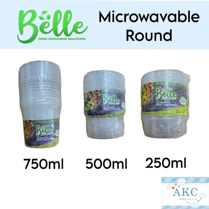 Microwavable Round Plastic Container/Microwavable Food Container/RE250 ...