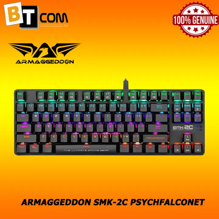 Armaggeddon SMK-2C PSYCHFALCONET Wired Gaming Keyboard | Lazada