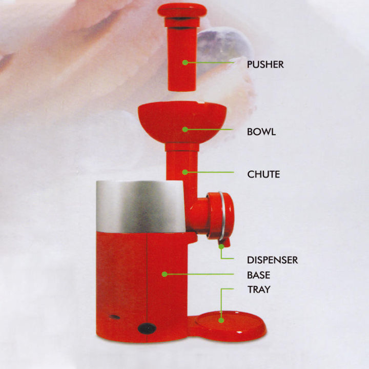 Household Kitchen Ice Cream Machine DIY Making Fruit Cone Frozen ...