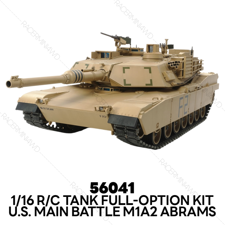 TAMIYA 1/16 R/C U.S. Main Battle Tank M1A2 Abrams Full-Option Kit 56041 | Lazada.co.th