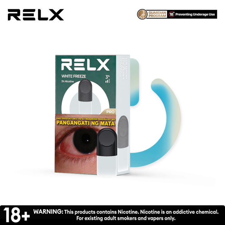 WHITE FREEZE - RELX POD PRO For infinity Device , Essential Device ...