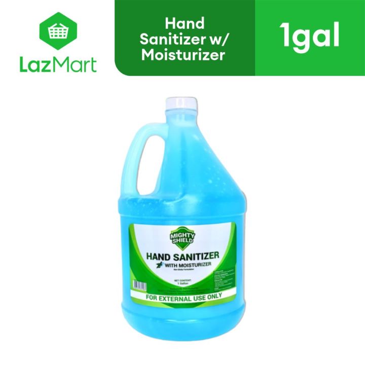 Mighty Shield Hand Sanitizer with Moisturizer 1gallon | Lazada PH