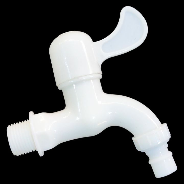 Plastic Faucet PVC Faucet 1/2 White Color/C15002 | Lazada PH