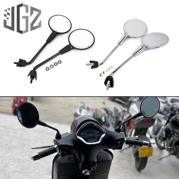 for Vespa PRIMAVERA Sprint 150 GTS 300 GTV Long Stem Mirror Scooter ...