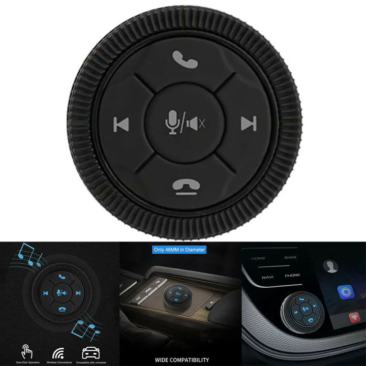 Universal Wireless Car Steering Wheel Control Button GPS Wireless Smart ...