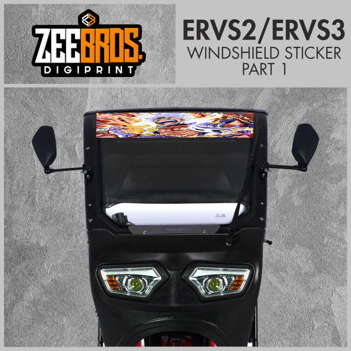 ERVS2/ERVS3 WINDSHIELD STICKER PART1 | Lazada PH