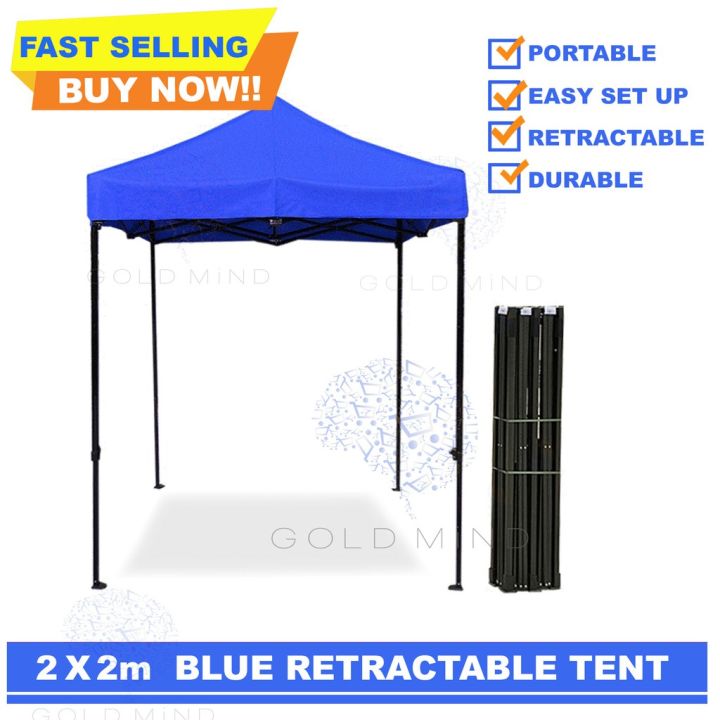 COD Tent Heavy Duty 2x2, 2.5x2.5, 2x3, 3x3 Meter Retractable Adjustable ...