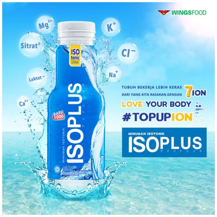 Isoplus Minuman Isotonik Botol 350 ml | Lazada Indonesia