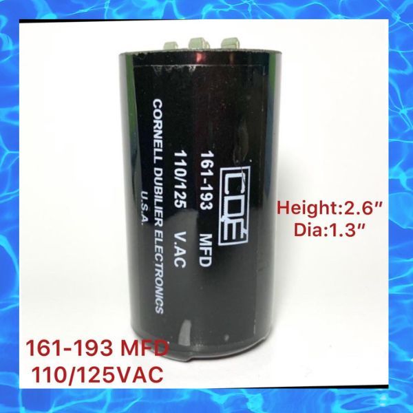 110V / 125VAC Starting Capacitor Made in U.S.A | Lazada PH