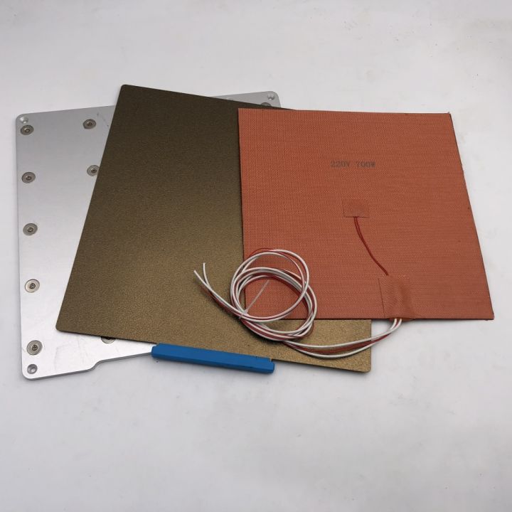 V-core 3.1 Mic6 Cast Aluminum Build Plate With Embedded Magnets 6mm ...