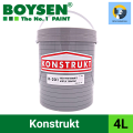 Boysen Konstrukt Permaplast K-201 4 Liters (Gallon) High-Performance Acrylic Skimcoat Brix ...