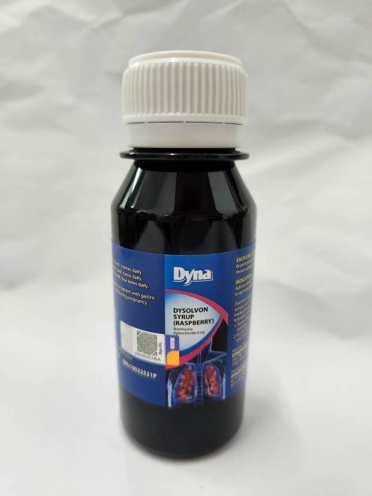 Dyna Dysolvon Syrup Raspberry 60ml | Lazada