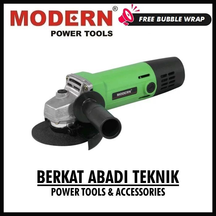 MODERN M2360B Mesin Gerinda Tangan 4 Inch Angle Disc Grinder Gurinda ...