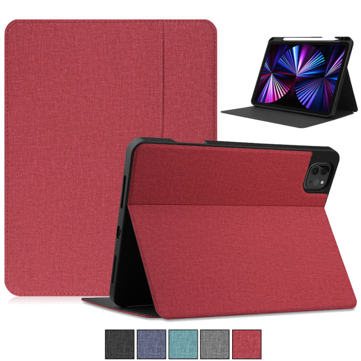 iPad Pro 11 Inch Case 2022/2021/2020 2018 Case with Pencil Holder,Multi ...