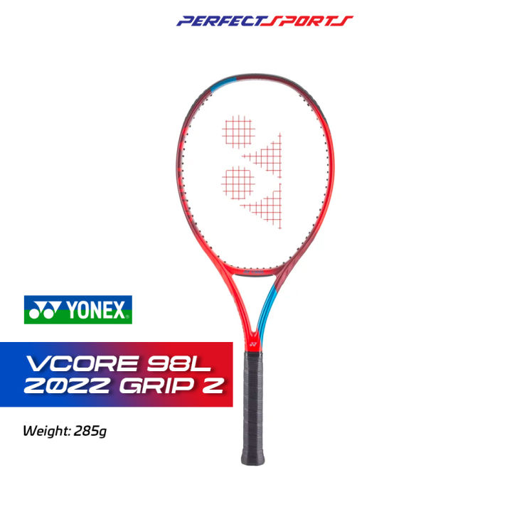 [Free String + Grip + Cover] YONEX TENNIS RACKET VCORE 98L 2022 GRIP 2 ...