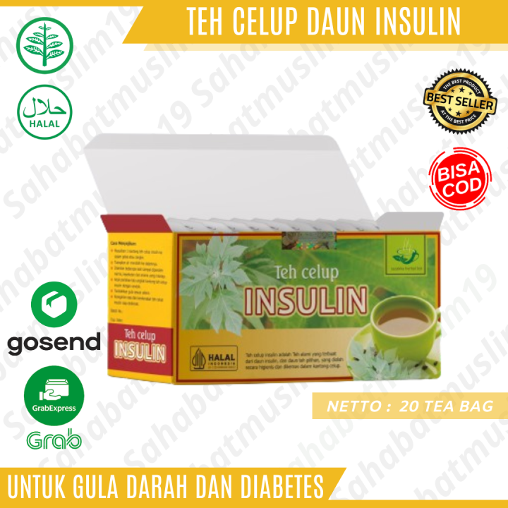 Teh Daun Insulin Tazakka Herbal Untuk Diabetes Dan Kontrol Gula Darah ...