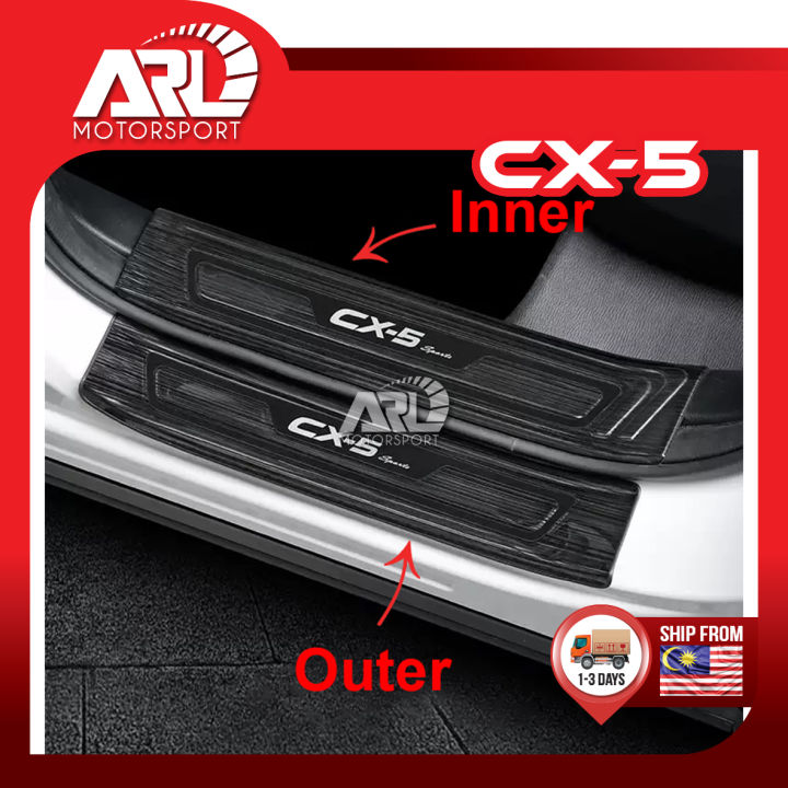 Mazda CX5 CX-5 (2nd Gen) Door Step (Inner / Outer) Scuff Plate Door ...