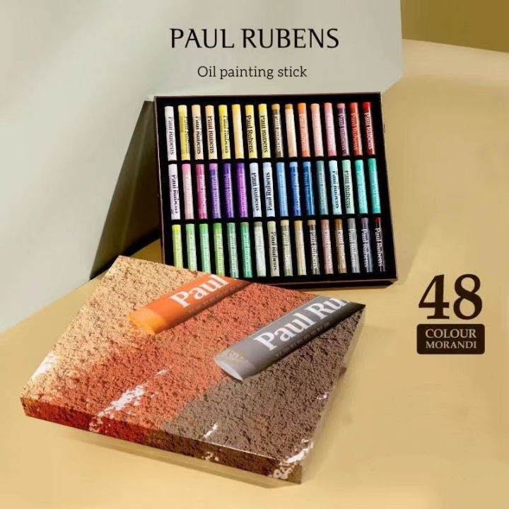 Paul Rubens Artist Oil Pastel 24/36/48 Colors Set Painting Crayons Graffiti Soft And Vibrant ...
