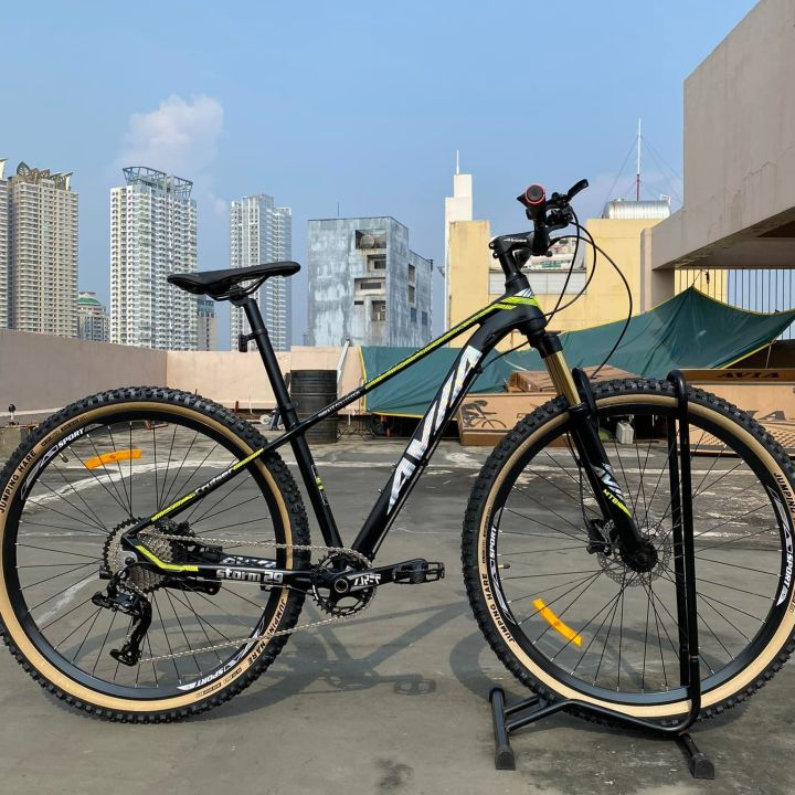 SIZE 29" AVIA CRUISER STORM HALLOWTECH ALLOY MOUNTAIN BIKE WITH DUAL ...