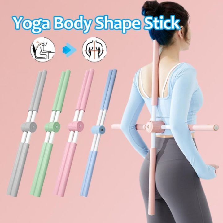 Yoga Posture Corrector /Body Shape Stick Ergonomic Flexible Posture for ...