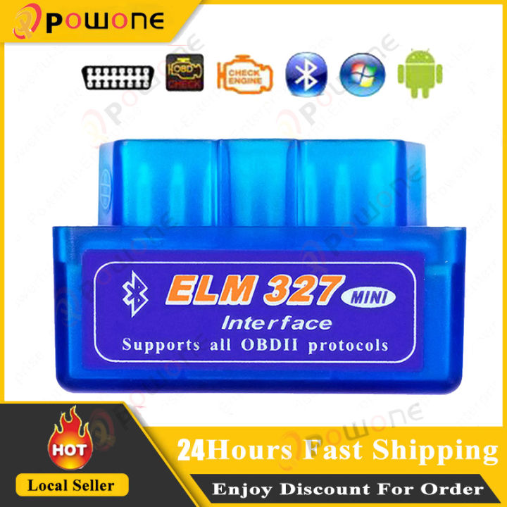OBD mini ELM327 Wifi Bluetooth OBD2 V2.1 Auto Scanner OBDII 2 Car ...