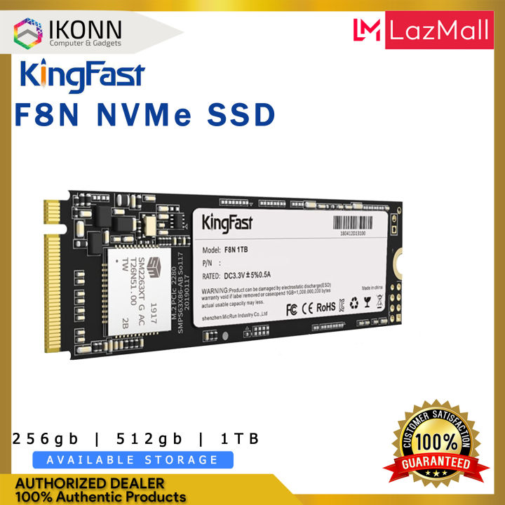 KingFast F8N NVMe M.2 Solid State Drive 256GB 512GB 1TB Kingfast M.2 ...