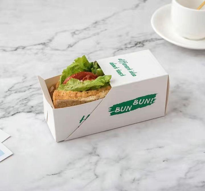 Ready Stock In MSIA!!! Korean Cardboard Sandwich Burger Snack Lunch Box ...