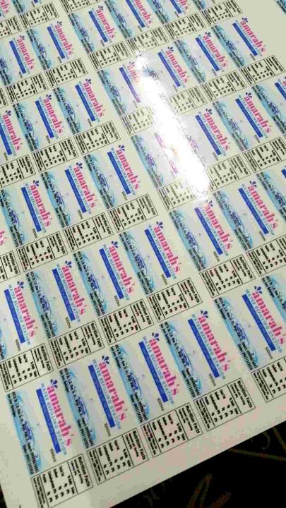 WATER REFILLING STATION PET BOTTLE STICKER WATERPROOF (100pcs/set ...