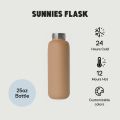 Sunnies Flask 25oz Bottle (Customizable Insulated Water Tumbler for Hot ...