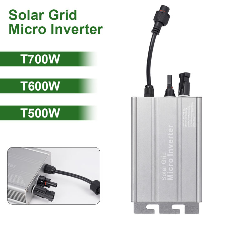Grid Photovoltaic System Solar Inverter 500W 600W 700W 50HZ Waterproof ...