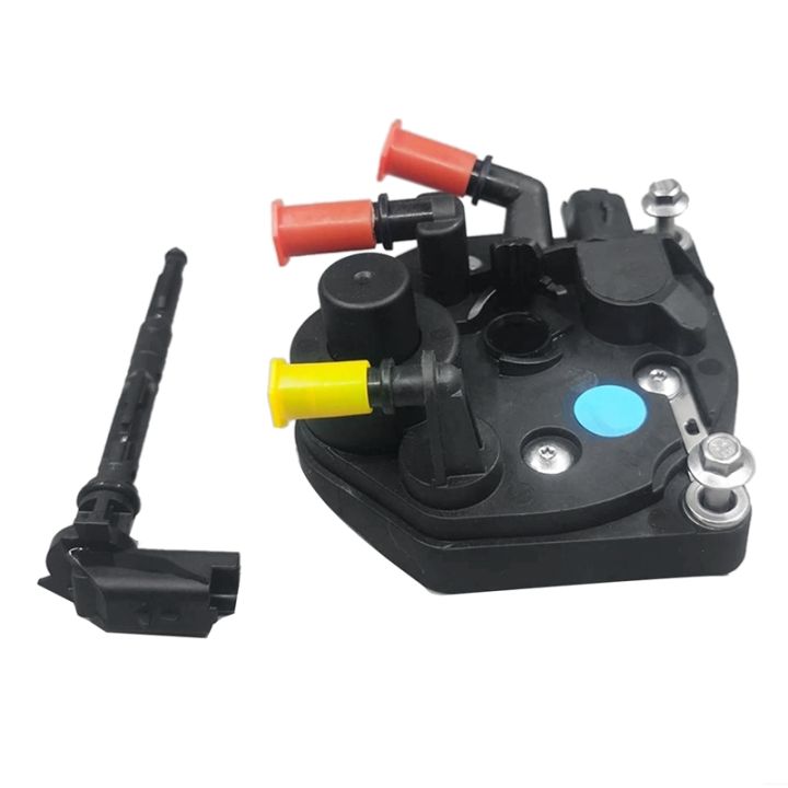 Diesel Fuel Filter Cover Head Black Fuel Filter Cap with Center Tube ...