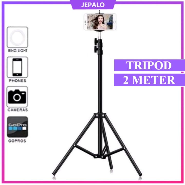Tripod 2 Meter Tripod HP 2M Free Holder U Tripod Kamera Free Holder U ...