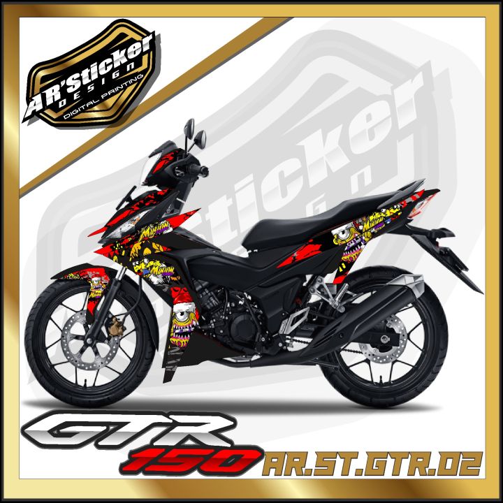 Gtr Sticker Striping Gtr150 - Stiker Motor Keren Setiker Honda SUPRA ...