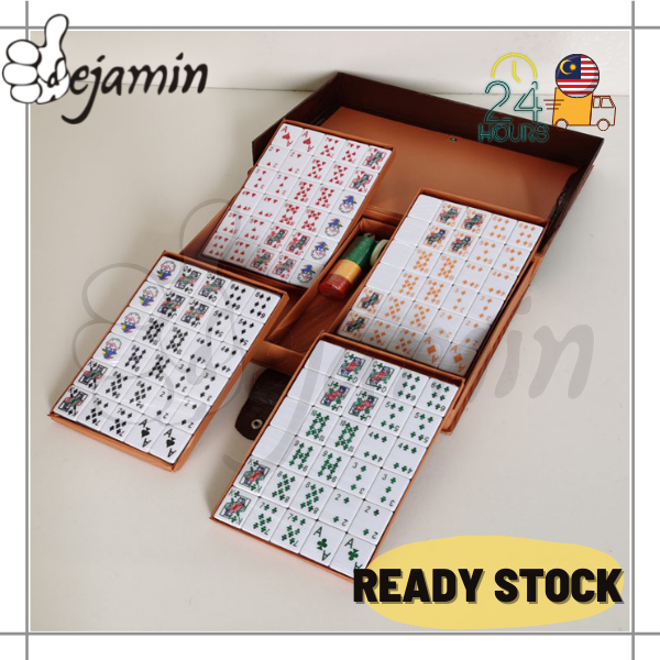 Rummy Lami Cinami Mahjong Full Set(Ready Stock) | Lazada