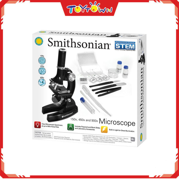 Smithsonian - 150x, 450x And 900x Microscope | Lazada PH