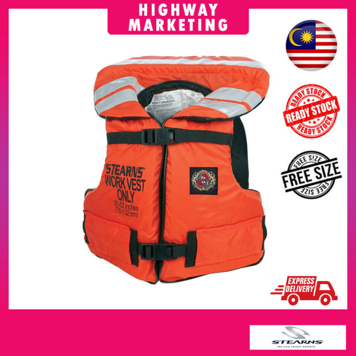 Stearns I222 Work Vest Life Vest | Lazada