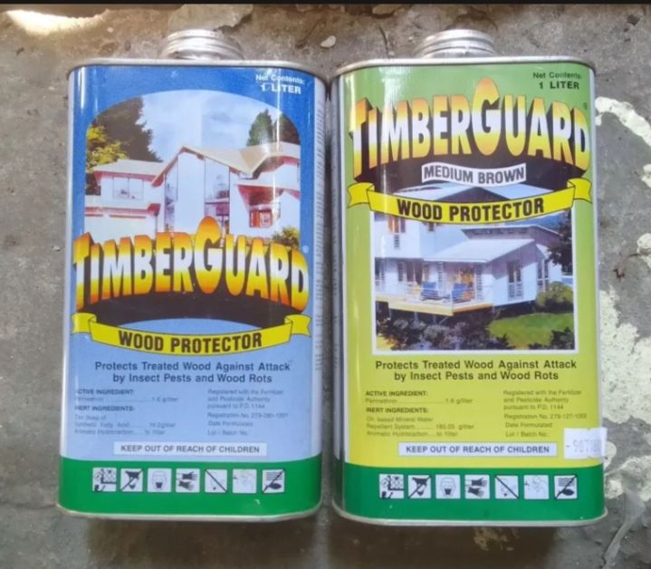 TIMBER GUARD WOOD PROTECTOR MEDIUM BROWN | CLEAR - 1 LITER PREVENT ...