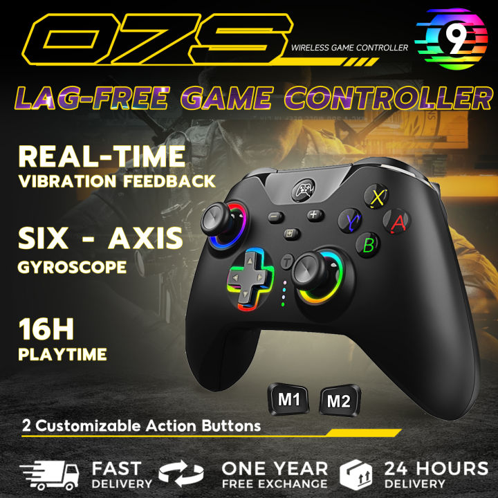 Koorfly KF-07S Game Controllers Hall-Effect Triggers 1000mAh Turbo Auto-Fire Wireless ...