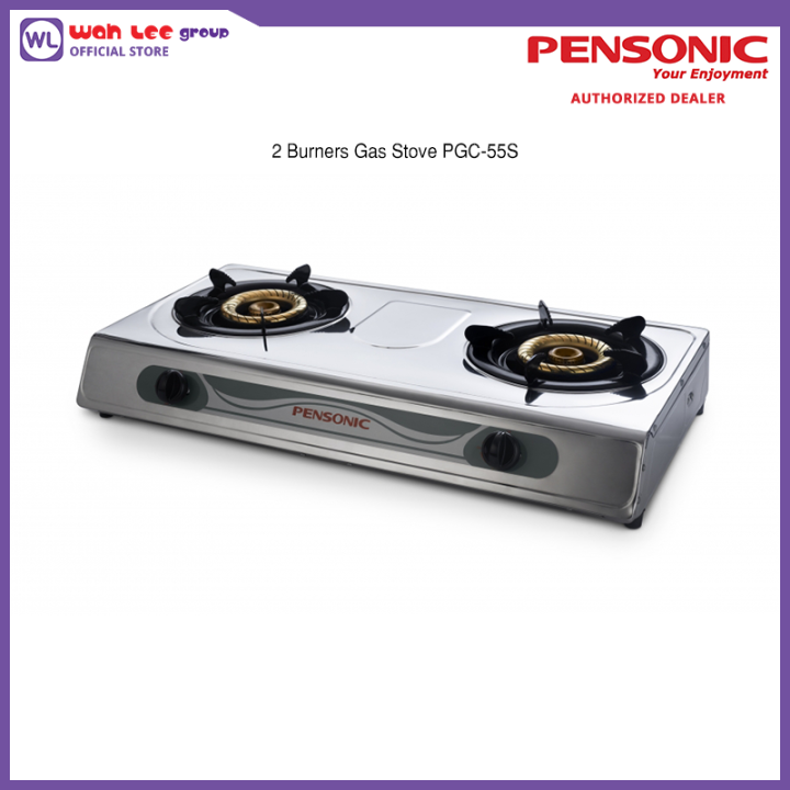Pensonic Gas Stove PGC-55S PGC55S WAH LEE STORE | Lazada