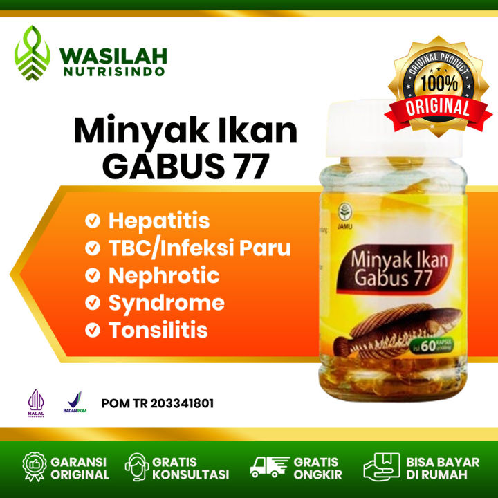 Kapsul Minyak Ikan GABUS 77 ALBUMIN BPOM Isi 60 Ikan Kutuk Albumin ... Kapsul Minyak Ikan GABUS 77 ALBUMIN BPOM Isi 60 Ikan Kutuk Albumin ...