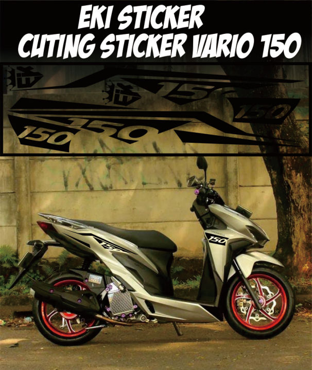 V4 CUTTING STRIPING VARIO NEW 2018 2019 2020 2021 MODE STICKER VARIO ...