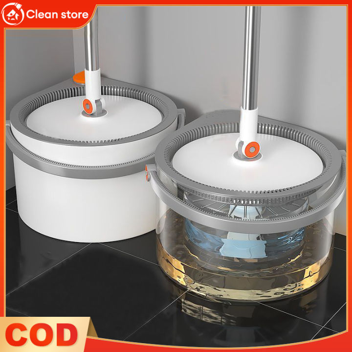 Sewage Separation Mop with Bucket Self Wash 360 Rotating Cleaner turbo ...